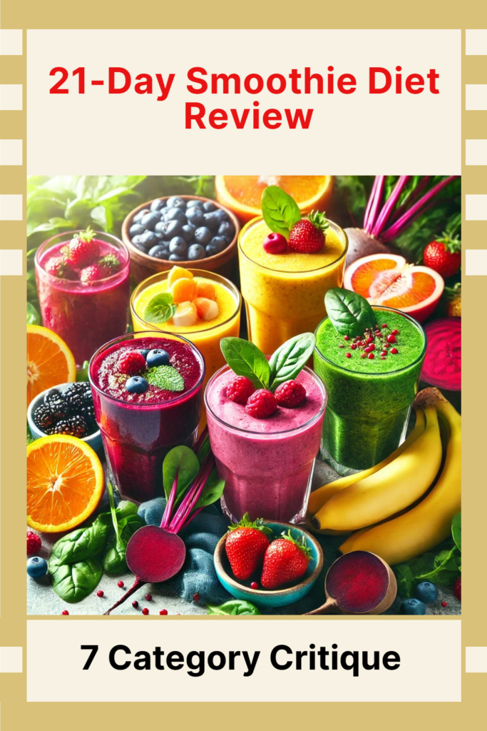 21-Day Smoothie Diet Review: A Faith-Based Health and Wellness ...